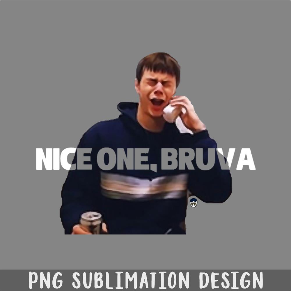 Nice One Bruva Human Traffic PNG, Christmas PNG | Inspire Uplift