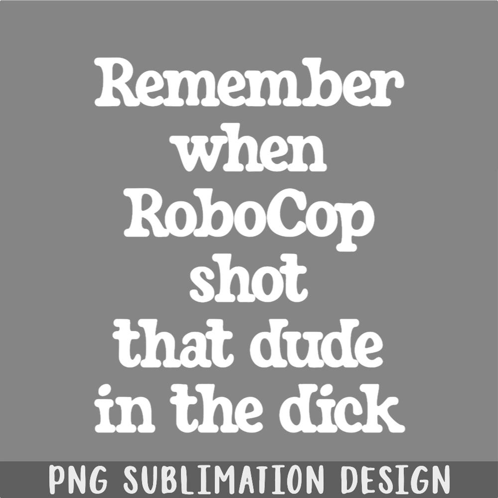 Remember when RoboCop shot that dude PNG, Christmas PNG | Inspire Uplift