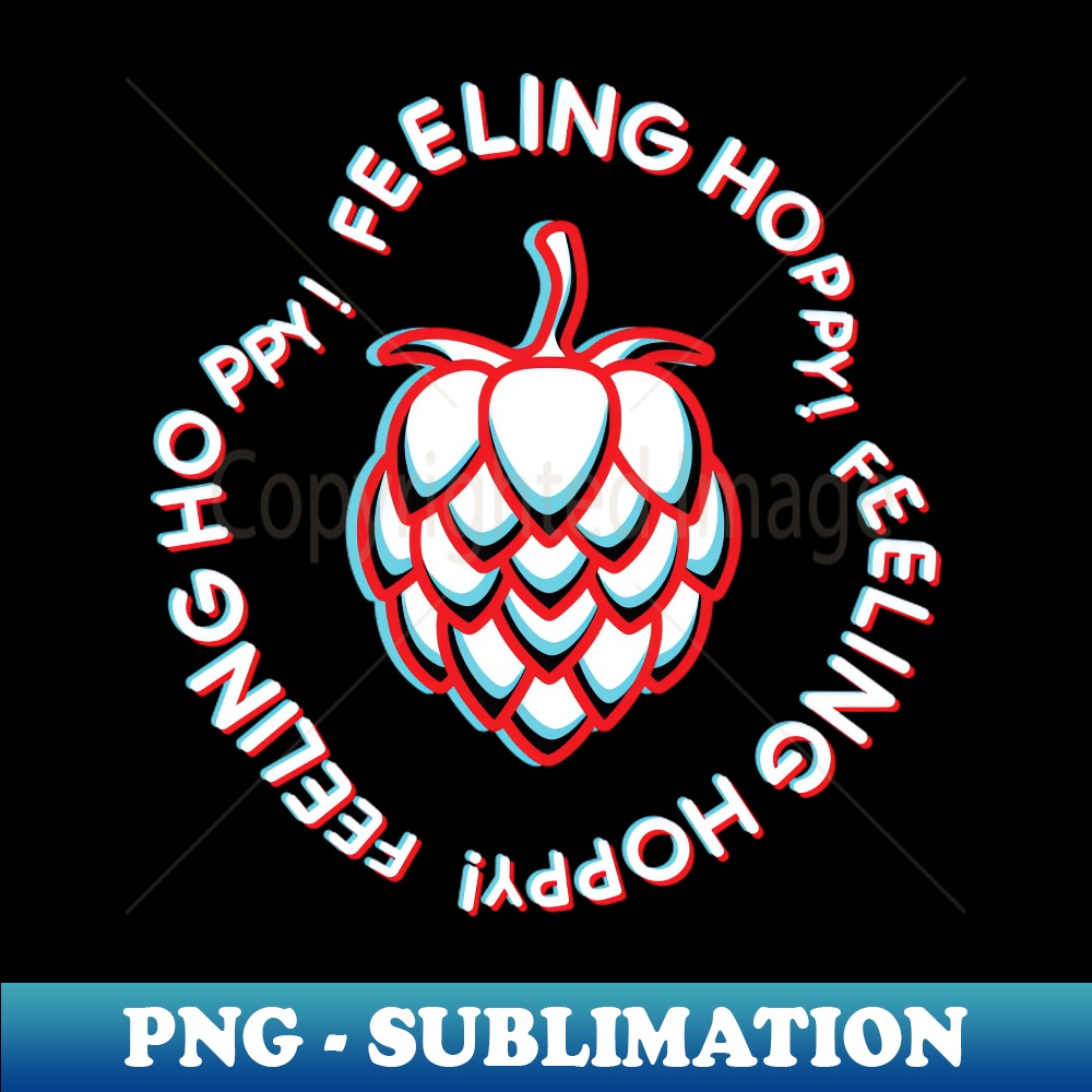 Feeling Hoppy - PNG Transparent Sublimation Design - Instant - Inspire ...