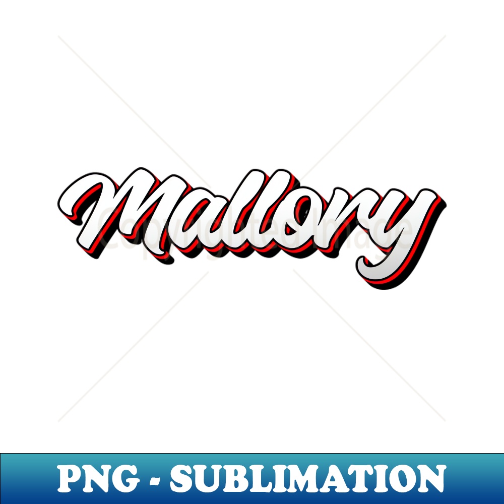Mallory name - cool 70s retro font - PNG Transparent Sublima | Inspire ...