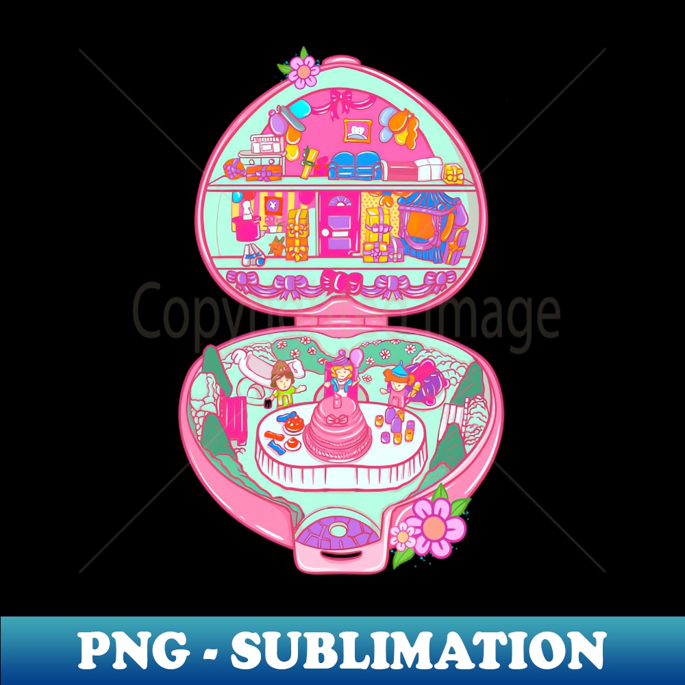 Polly Pocket Happy Birthday Party - High-Resolution PNG Subl | Inspire ...