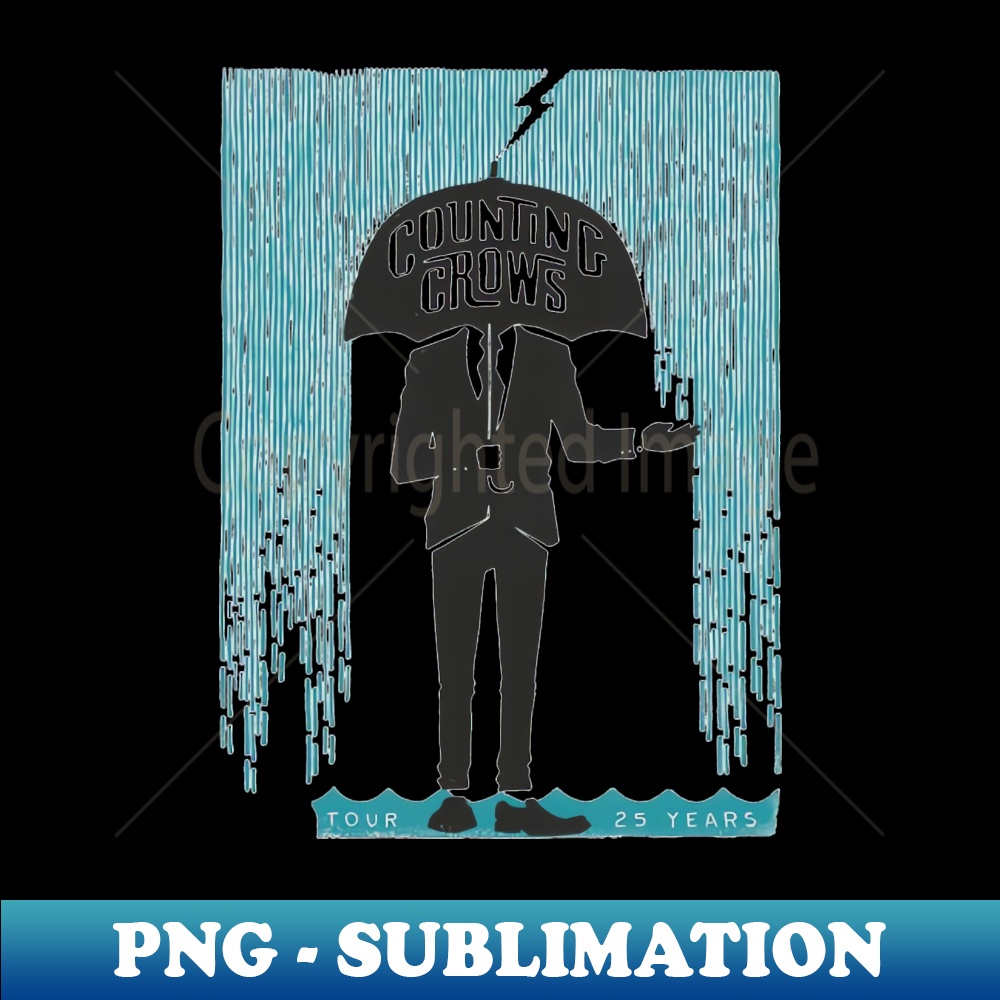 Counting Crows kak 5 - Unique Sublimation PNG Download - Boo | Inspire ...