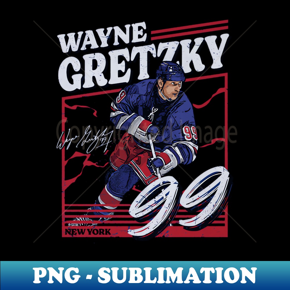 Wayne Gretzky New York R Power - Digital Sublimation Downloa | Inspire ...