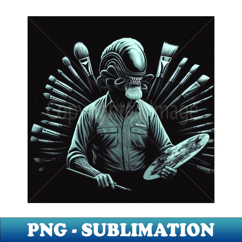 Happy Little Xenomorph - High-Quality PNG Sublimation Downlo | Inspire ...