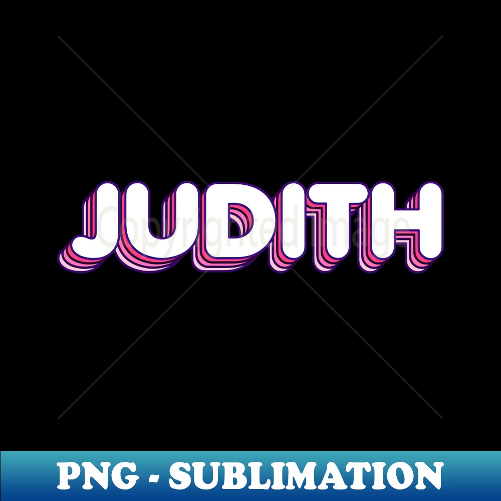 Pink Layers Judith Name Label - Artistic Sublimation Digital | Inspire ...