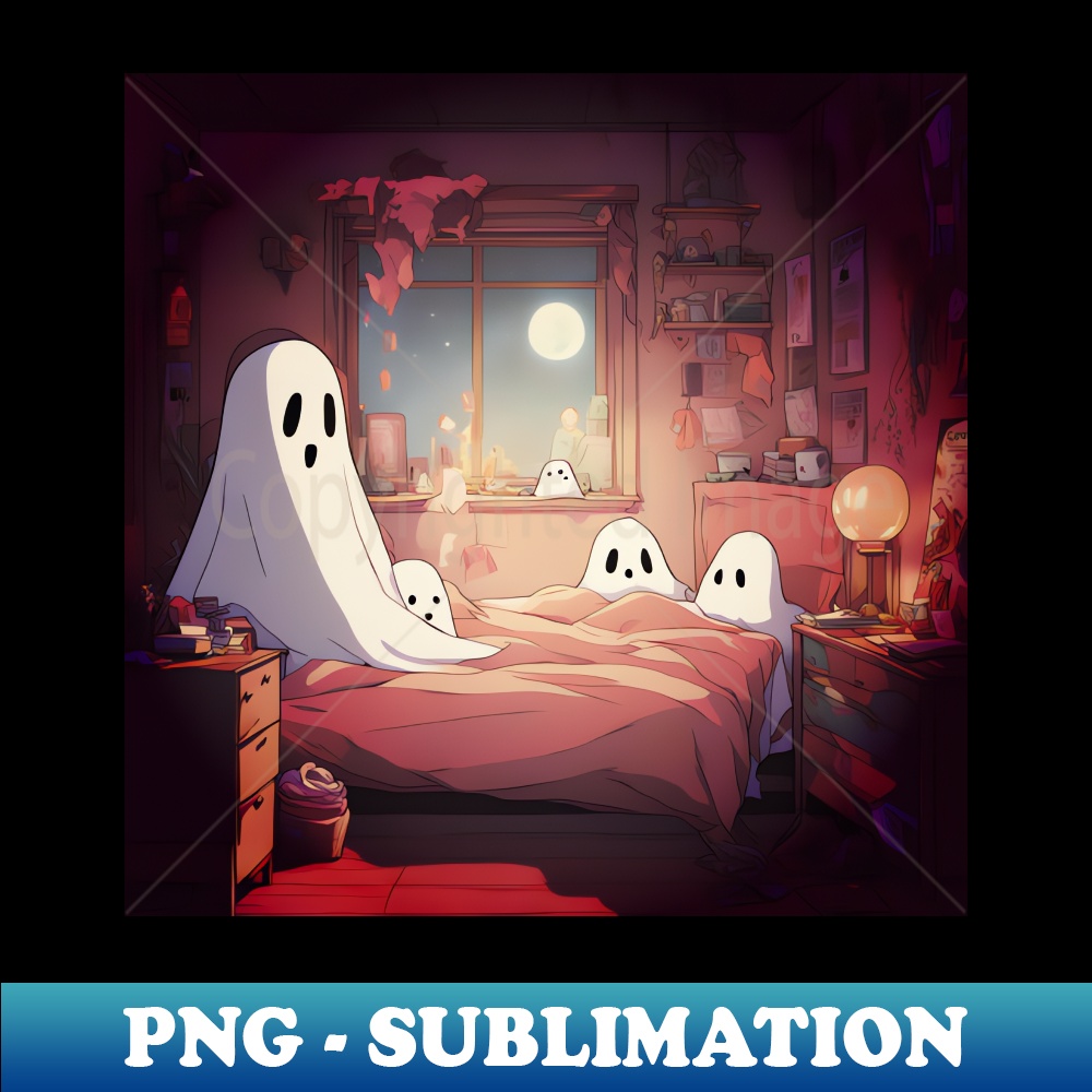 Cute ghost family in the bedroom - Special Edition Sublimati | Inspire ...