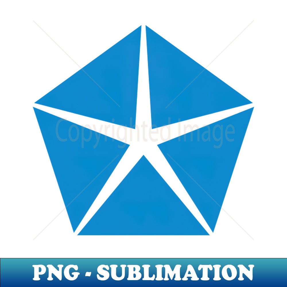 Pentastar Chrysler logo - Instant Sublimation Digital Downlo | Inspire ...