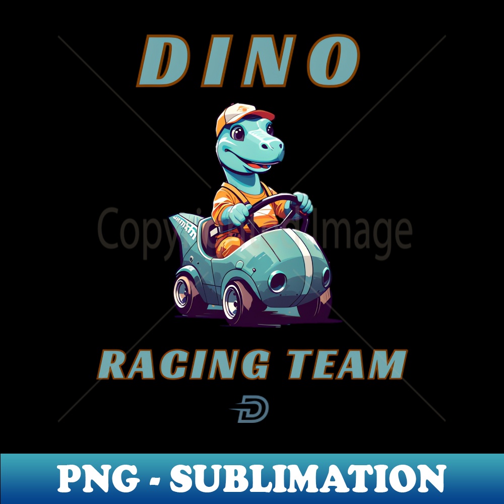 Dino racing team logo graphic for kids - Premium PNG Sublima | Inspire ...