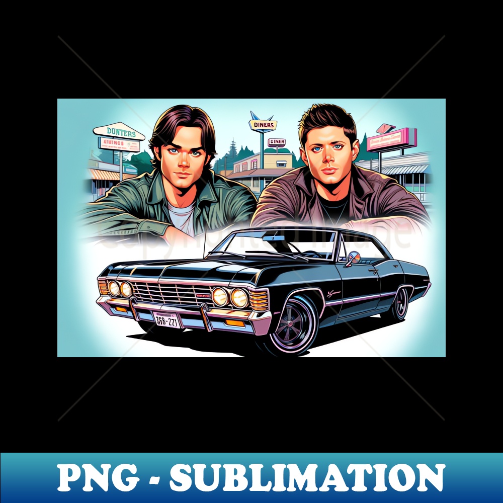 Sam and Dean - Exclusive Sublimation Digital File - Unlock V | Inspire ...