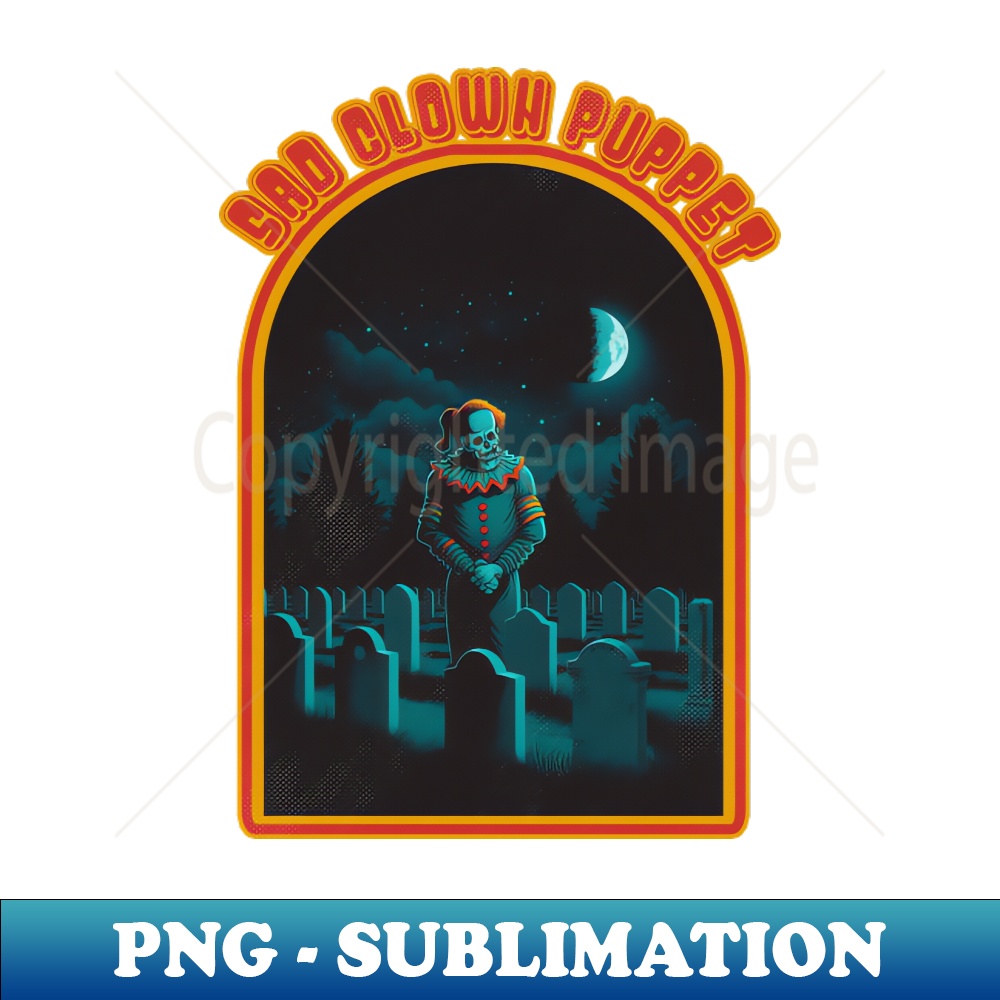 Sad Clown Puppet - Professional Sublimation Digital Download | Inspire ...