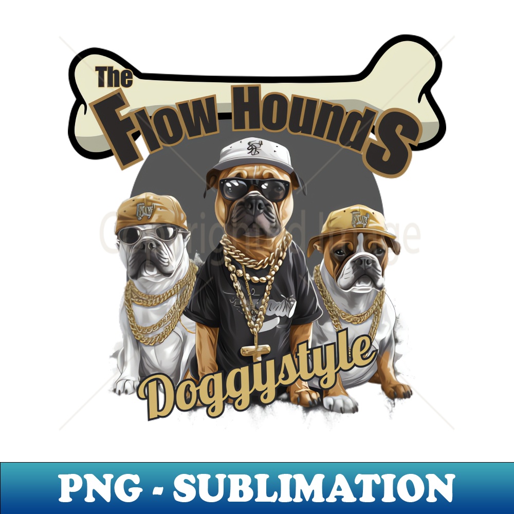 Dog Rap Group The Flow Hounds - Exclusive Sublimation Digita | Inspire ...