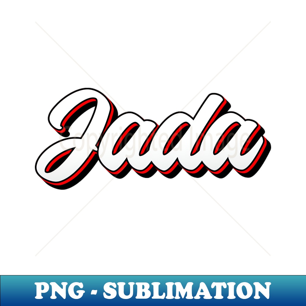 Jada name - cool 70s retro font - Premium PNG Sublimation Fi | Inspire ...