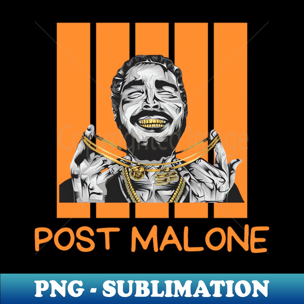 Post Malone - Retro - Signature Sublimation PNG File - Perfe - Inspire ...
