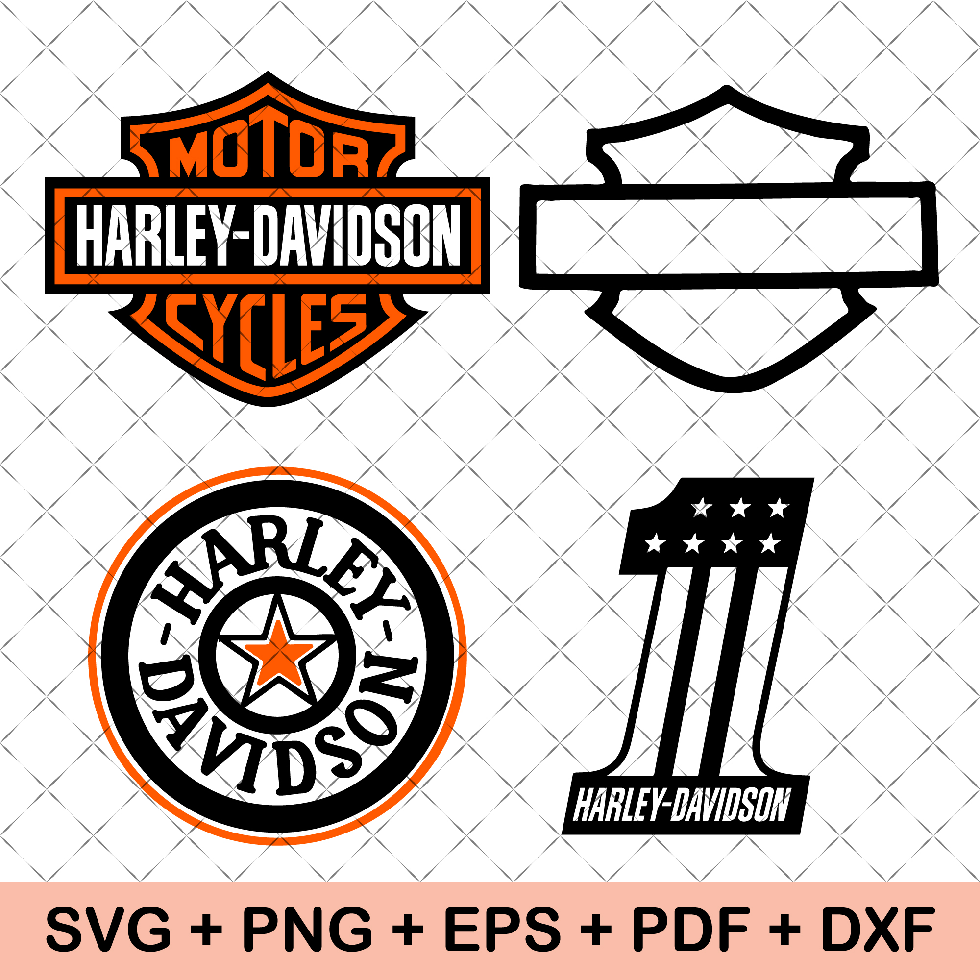 Harley Davidson svg, bike svg, race bike svg, brand svg, vec - Inspire ...