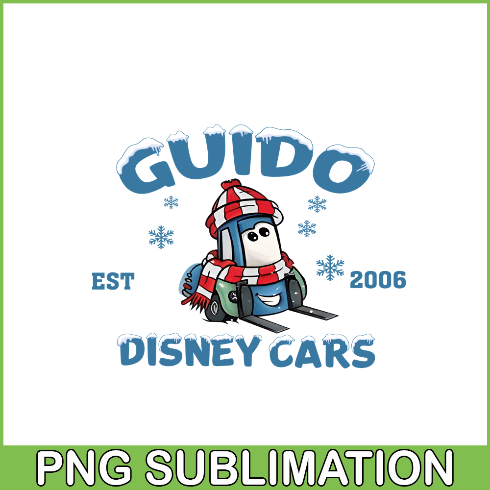 Guido Disney Cars PNG | Inspire Uplift