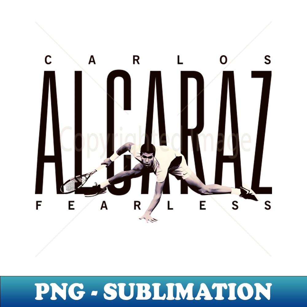 Carlos Alcaraz fearless - PNG Transparent Digital Download F | Inspire ...