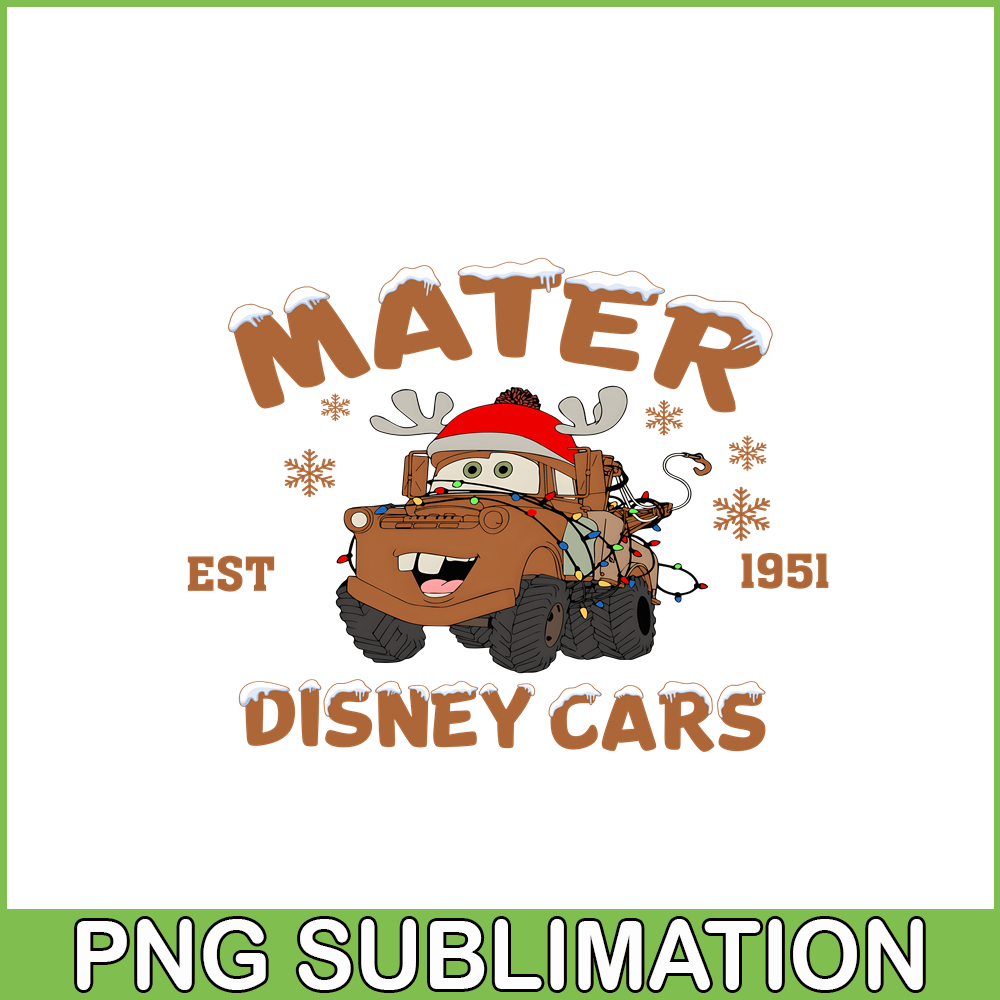 Mater Disney Cars PNG | Inspire Uplift