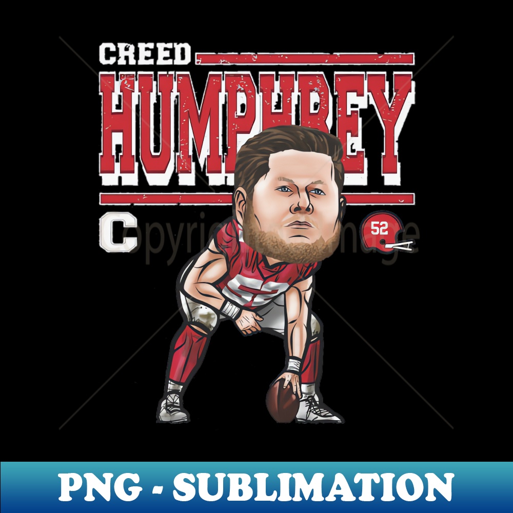 Creed Humphrey Kansas City Cartoon - Unique Sublimation PNG | Inspire ...