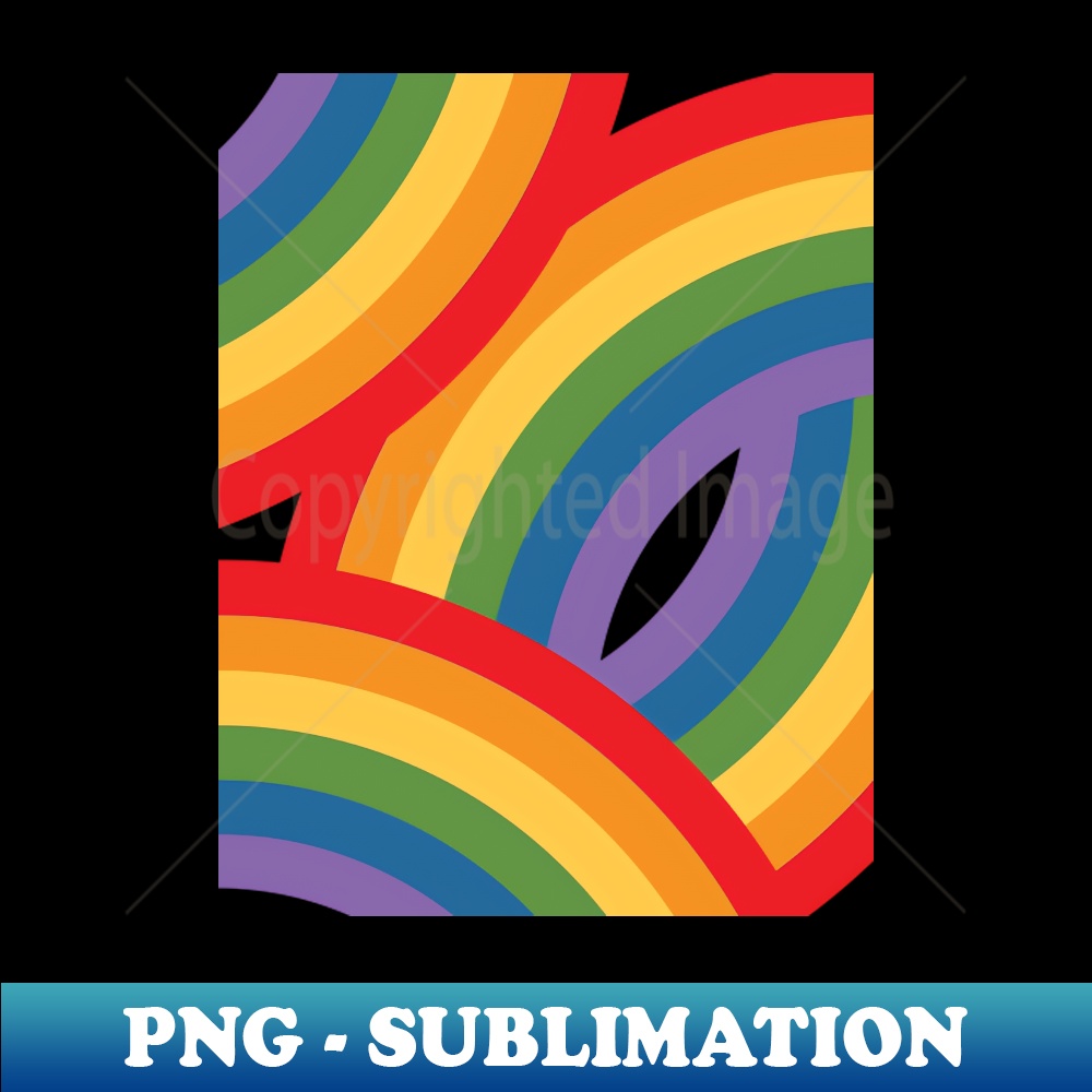Pride Month Rainbow Abstract - Special Edition Sublimation P | Inspire ...