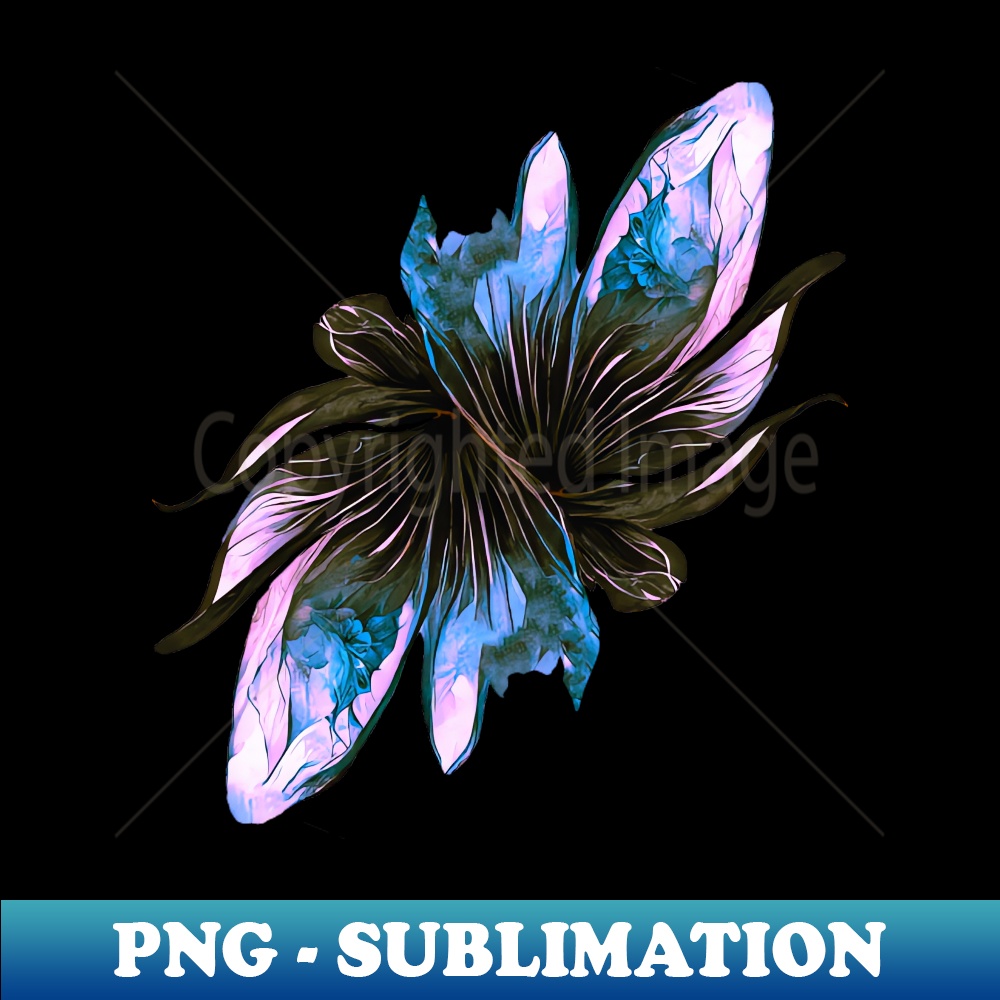Beautiful Alien Flower - Abstract Art - PNG Transparent Subl | Inspire ...