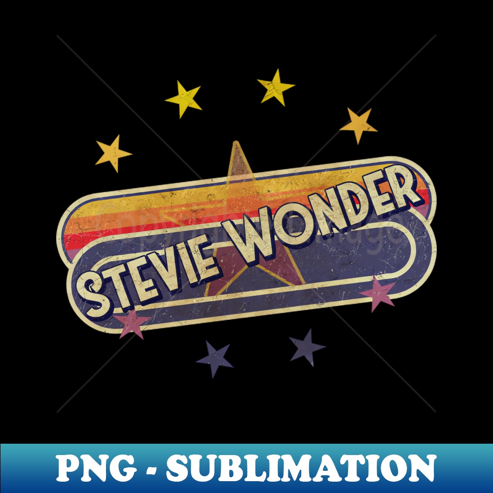 Stevie Wonder - PNG Transparent Sublimation File - Transform | Inspire ...