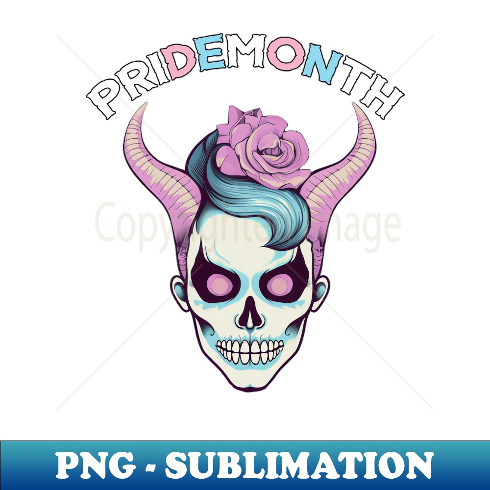 Pride Month Demon - PriDE MONth Demon - Trans Pride - Instan | Inspire ...
