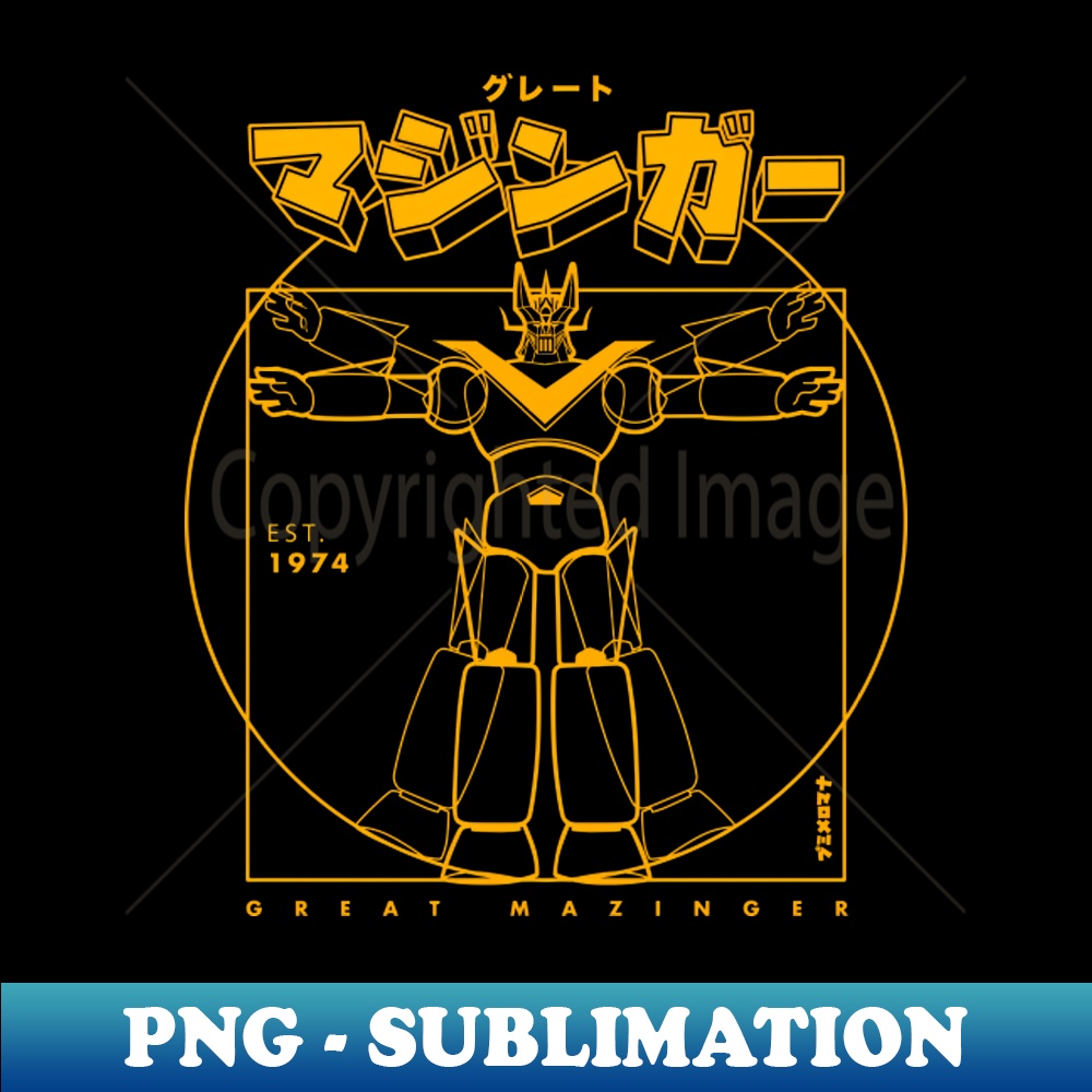 294 Great Mazinger Yprint - PNG Transparent Sublimation Fil | Inspire ...
