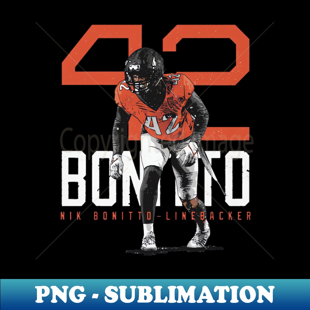 Nik Bonitto Denver Bold Number - PNG Transparent Sublimation | Inspire ...