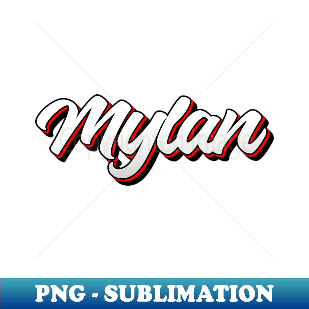 Mylan name - cool 70s retro font - Professional Sublimation | Inspire ...