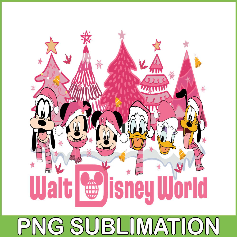 Walt Pink Disney World SVG PNG DXF EPS JPG | Inspire Uplift