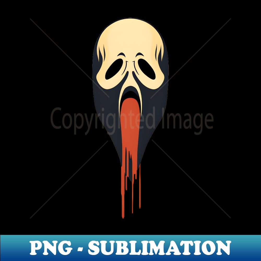 Ghostface Scream mask - Exclusive PNG Sublimation Download - | Inspire ...