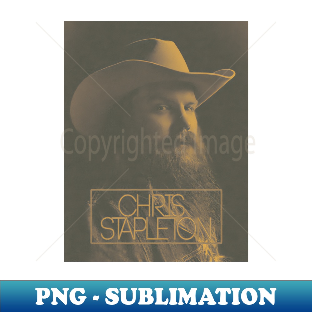 Chris Stapleton Old Poster 80s - PNG Transparent Sublimation - Inspire ...