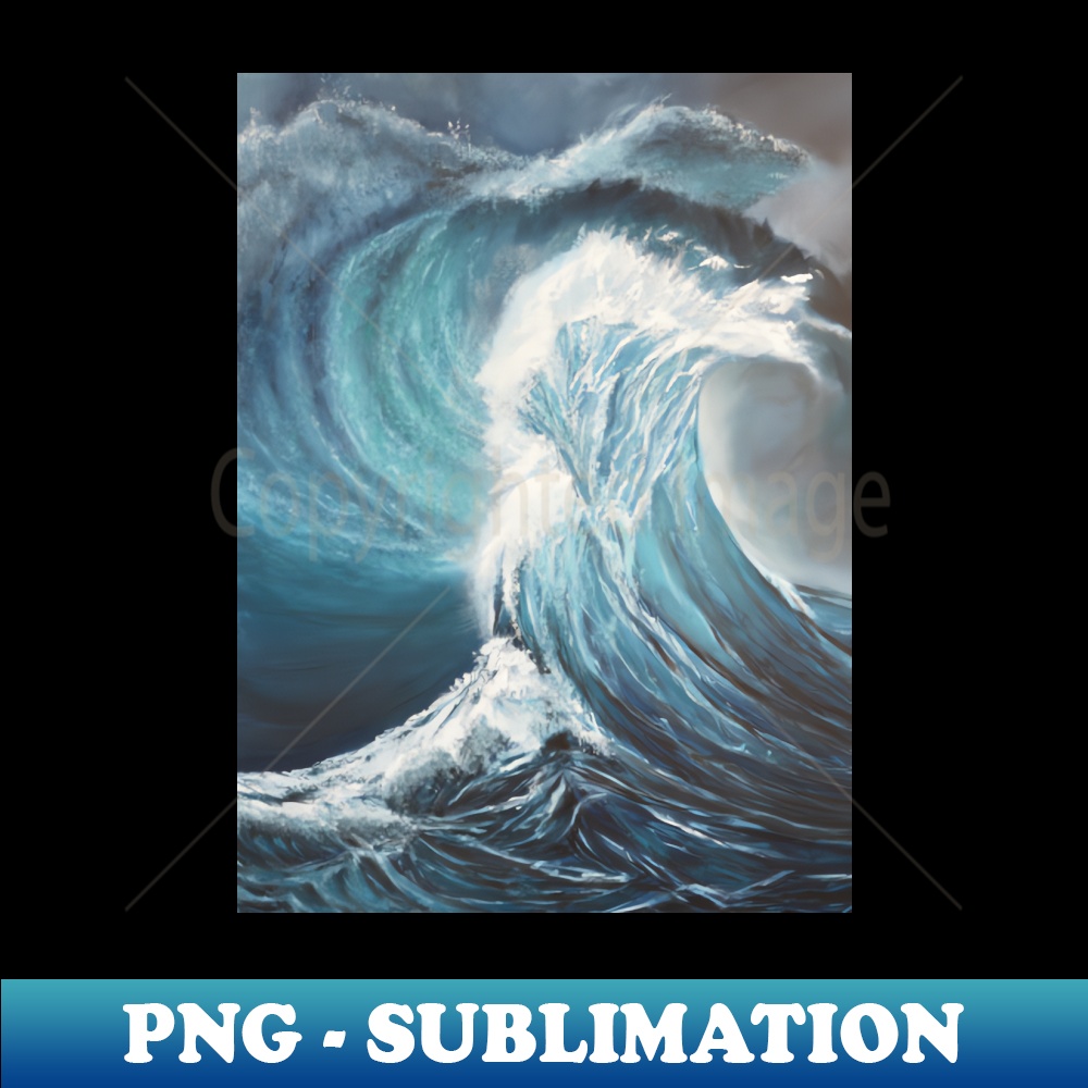 Great big wave unleashing the might of the ocean - Unique Su | Inspire ...