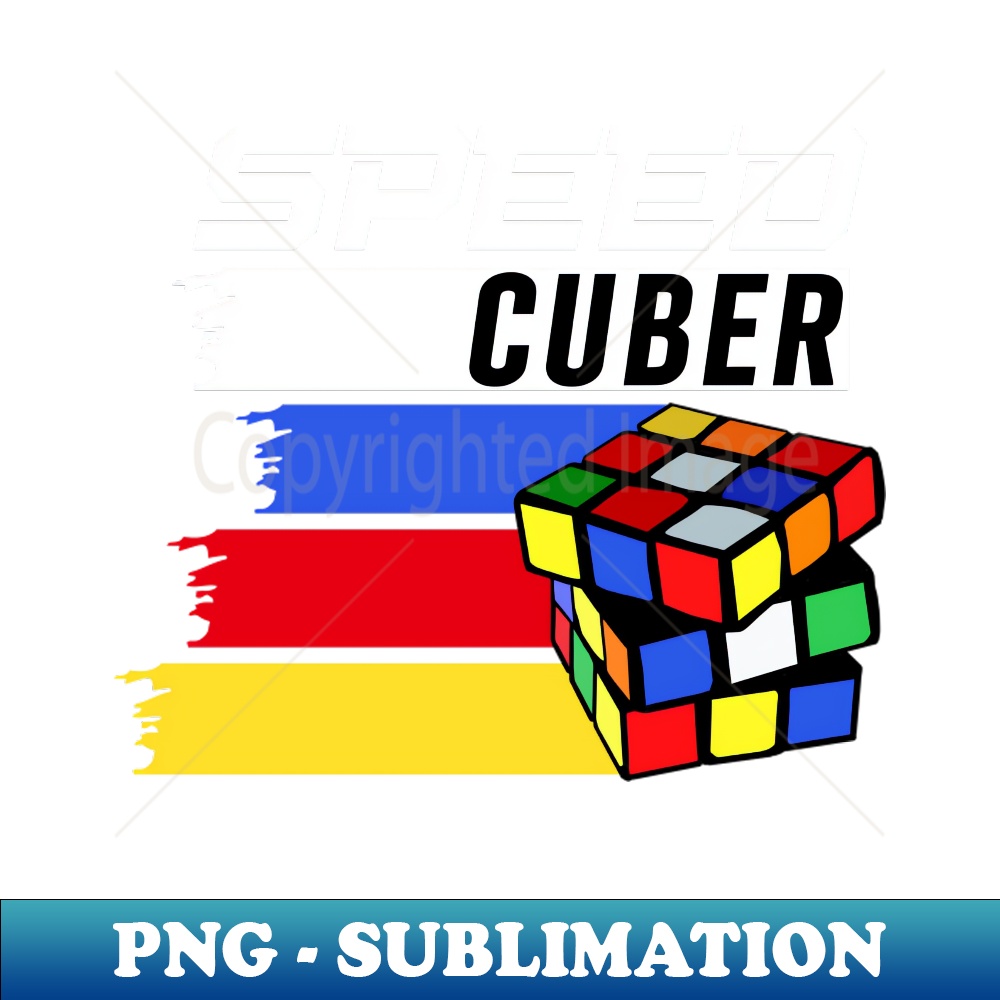 Rubiks Cube Speed Master Cool - PNG Transparent Sublimation | Inspire ...