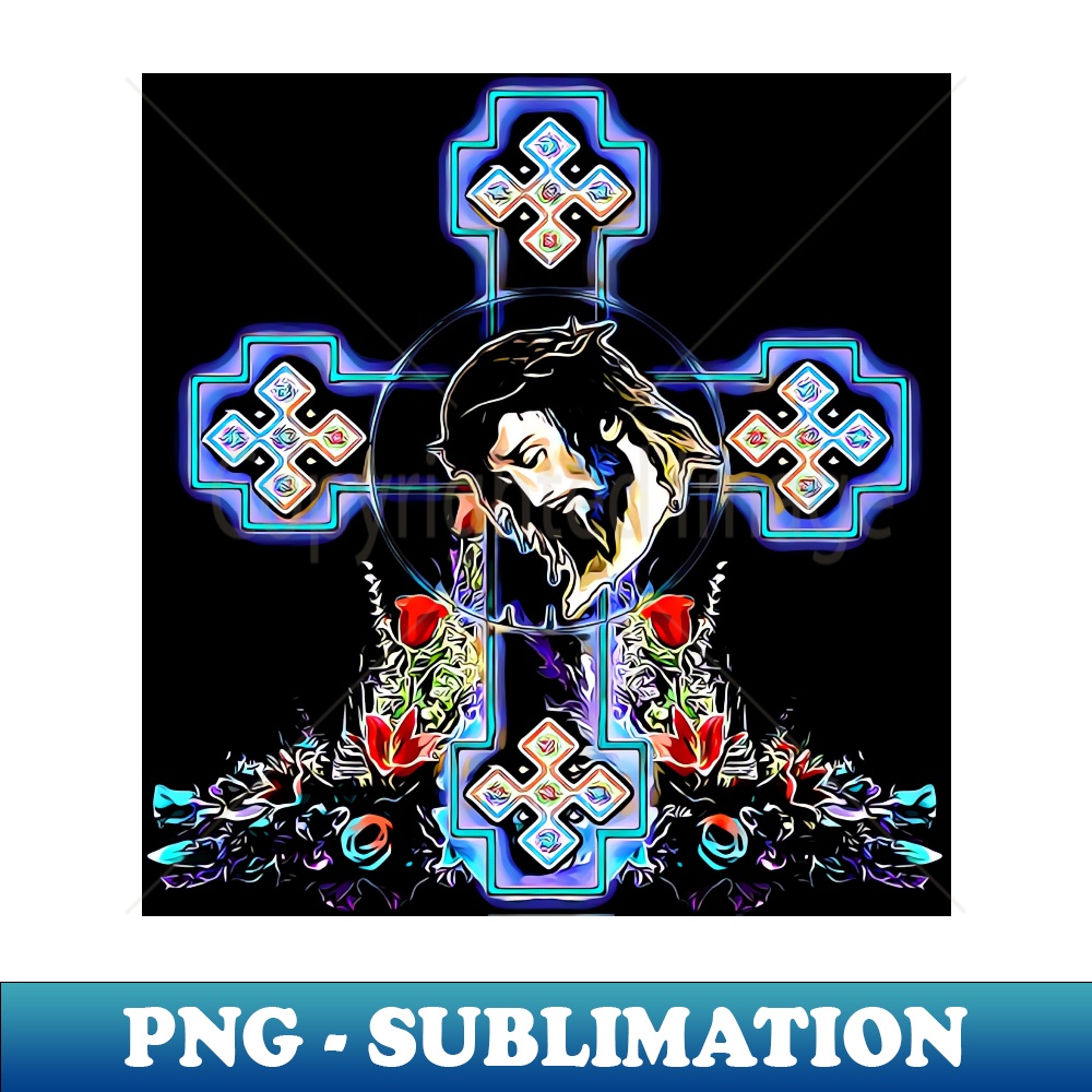 The Cross - Signature Sublimation PNG File - Fashionable and | Inspire Uplift
