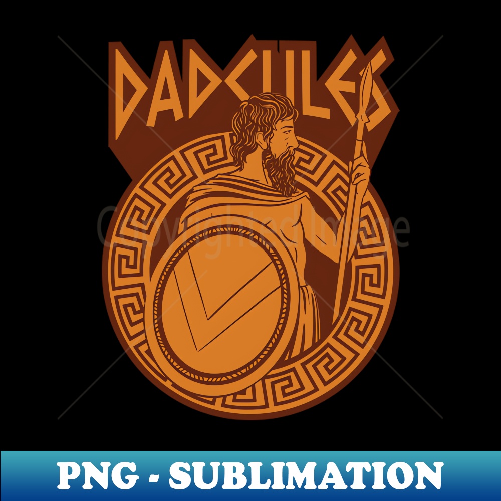 Dadicles - Dad Hero Greek Hero God Fathers Day Design - PNG | Inspire ...