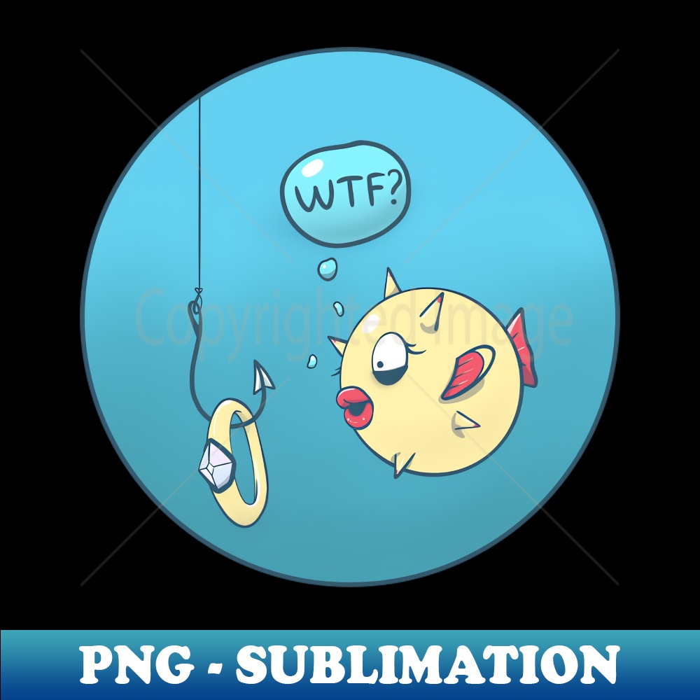 Confused fish ring on a hook - Professional Sublimation Digi | Inspire ...