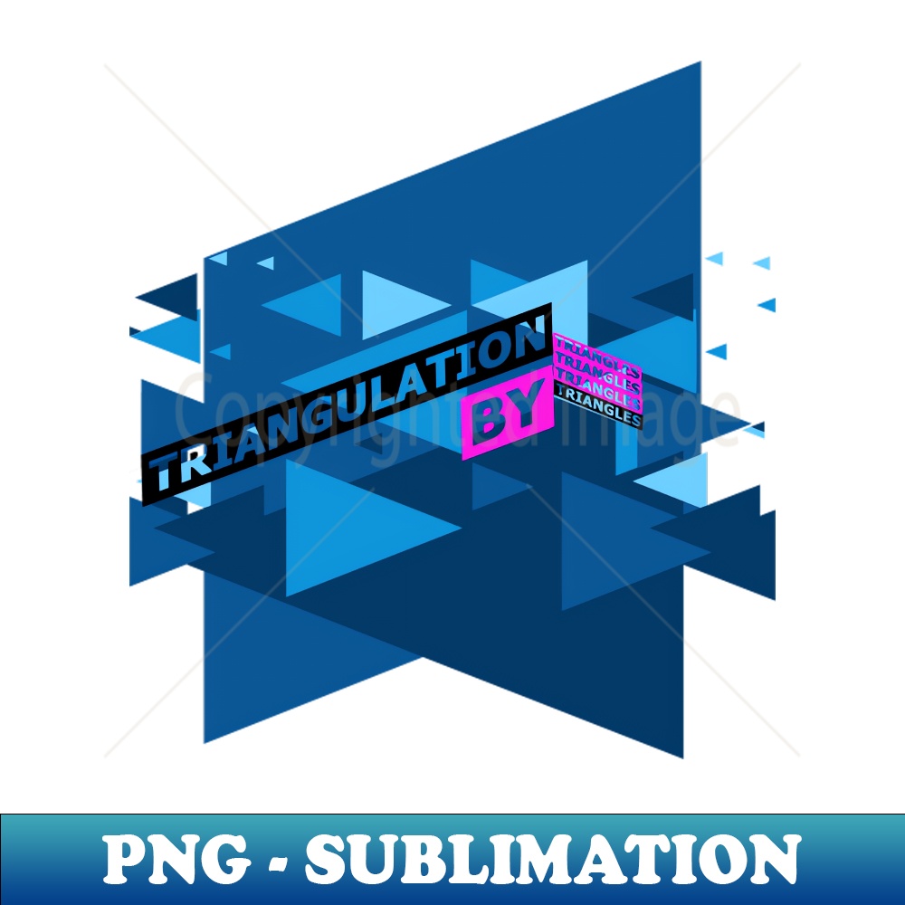 Text triangulation by triangles - PNG Transparent Sublimatio | Inspire ...