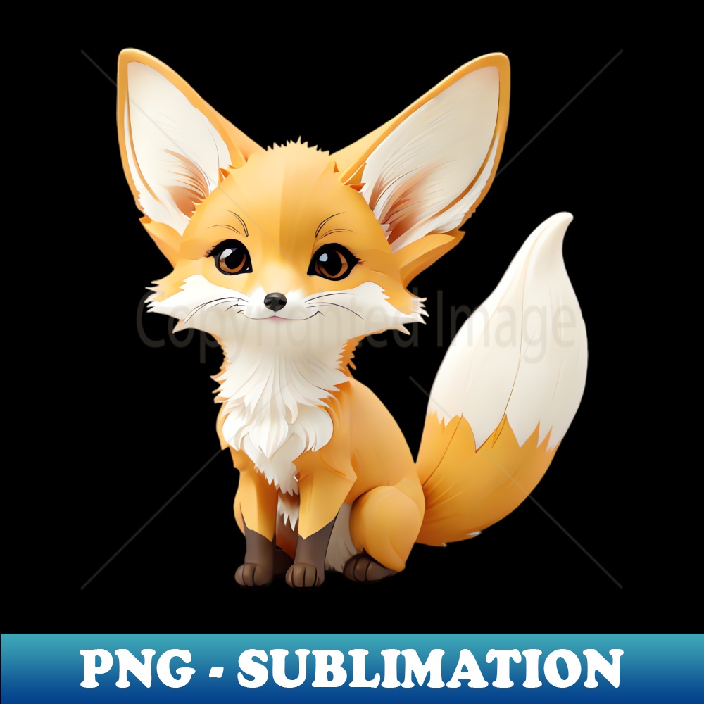 Cute Fennec Fox - Unique Sublimation PNG Download - Boost Yo | Inspire ...