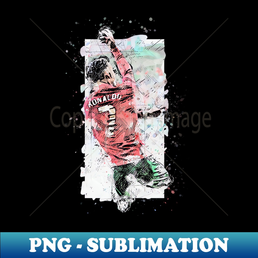 Cristiano Ronaldo- CR7 - PNG Transparent Sublimation File - | Inspire ...