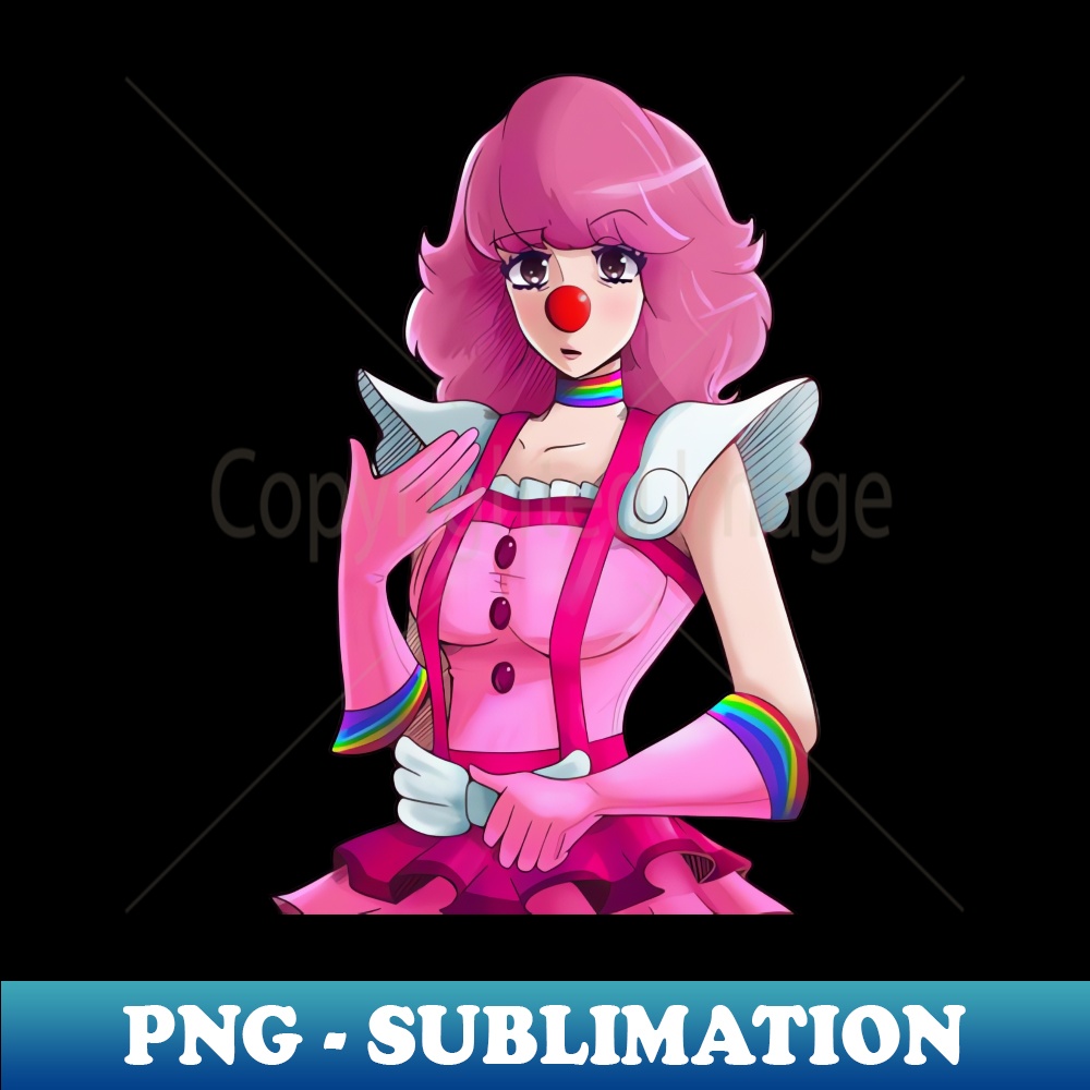 Geiru Toneido Ace Lawyer Clown Girl - Exclusive PNG Sublimat | Inspire ...