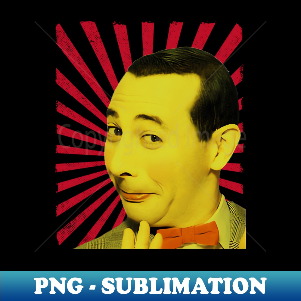 Pee-wee Herman Vintage - High-Resolution PNG Sublimation Fil - Inspire ...