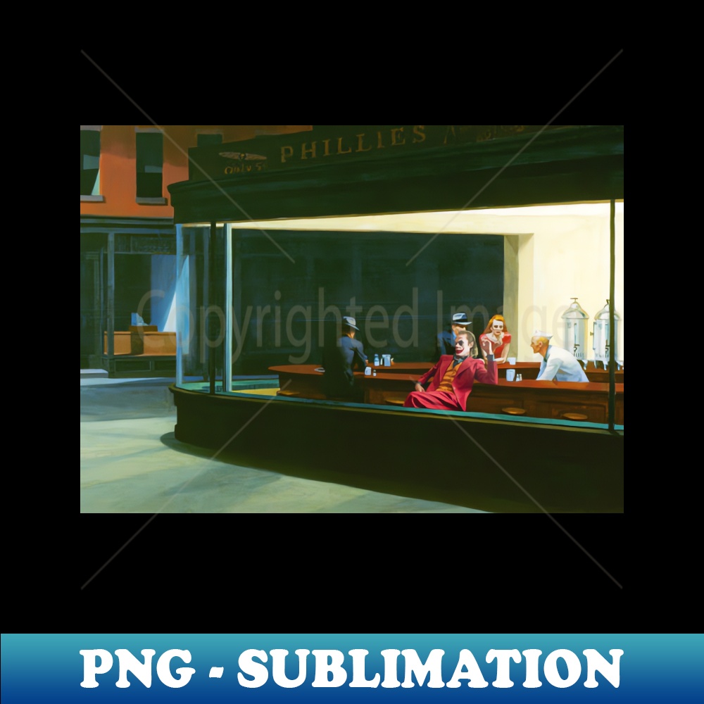 Edward Hopper Nighthawks Avengers