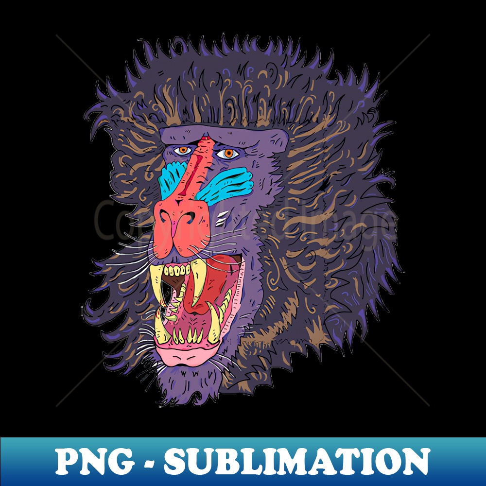 baboon unhappy - High-Quality PNG Sublimation Download - Per | Inspire ...