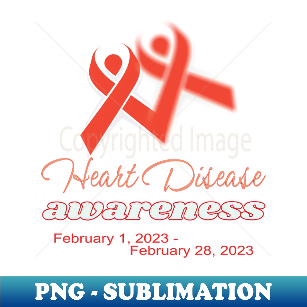 Heart disease awareness month - Unique Sublimation PNG Downl | Inspire ...