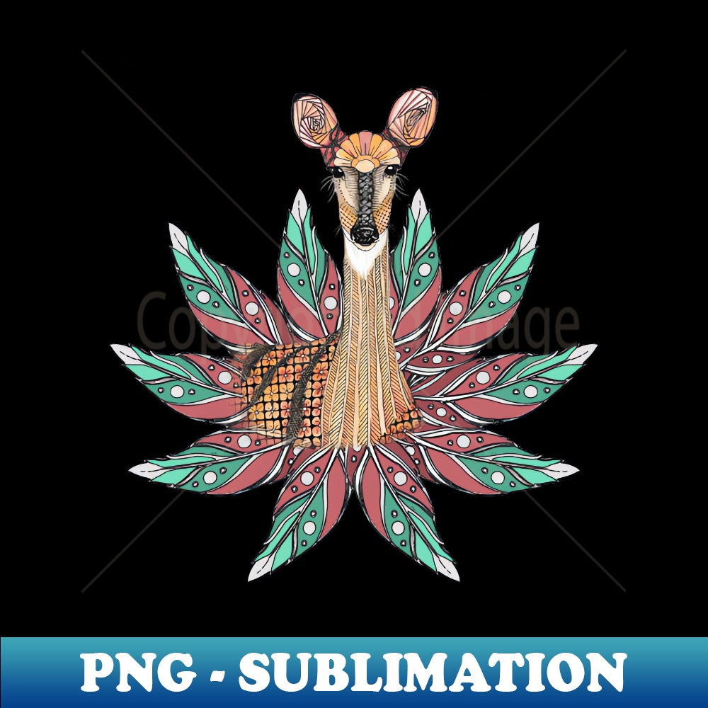 Deer Totem Animal - Modern Sublimation PNG File - Defying th | Inspire ...