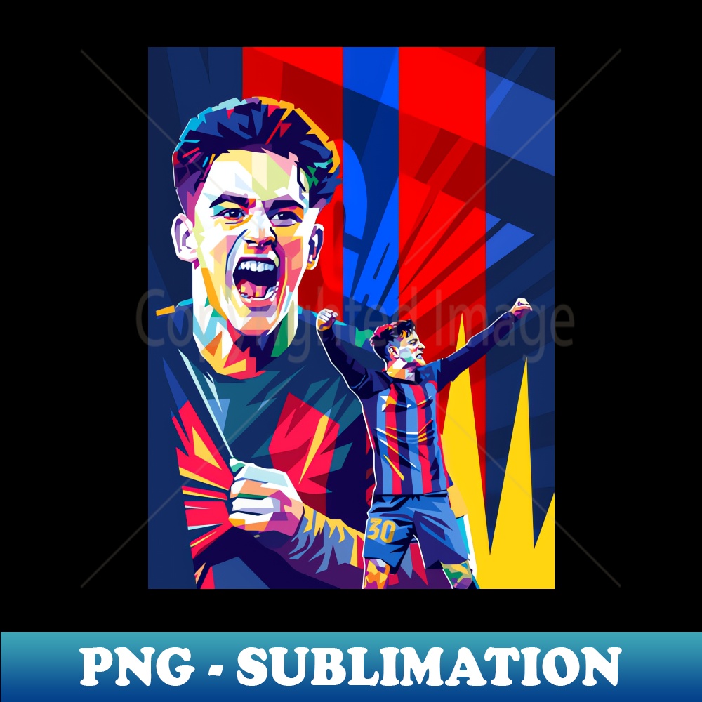 Gavi Fan art colorful portrait illustration - Sublimation-Re - Inspire ...