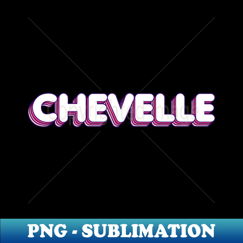 Pink Layers Chevelle Name Label - Digital Sublimation Downlo | Inspire ...