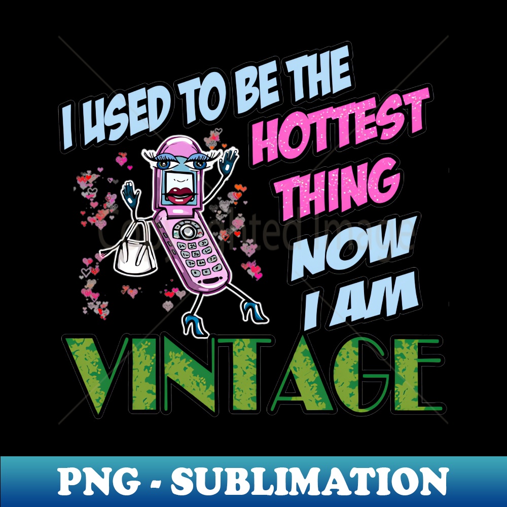 Vintage Flip phone funny - PNG Transparent Digital Download | Inspire ...