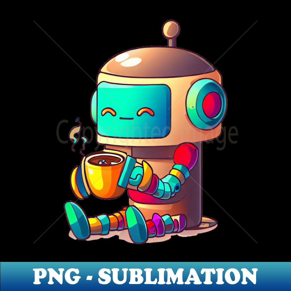 Bots Love Coffee - Elegant Sublimation PNG Download - Revolu - Inspire ...